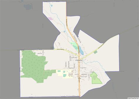 Map Of Limestone Cdp Maine Thong Thai Real