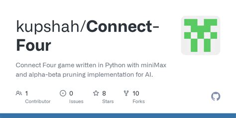 GitHub Kupshah Connect Four Connect Four Game Written In Python With MiniMax And Alpha Beta