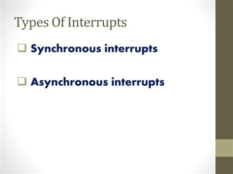 Interrupts Ppt Pptx