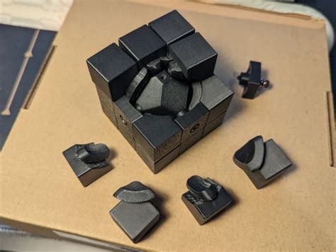3x3 Magic Puzzle Cube Customisable By Buildybryce Makerworld