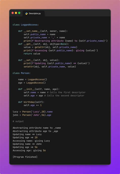 Abubakkar On Linkedin Python Descriptors