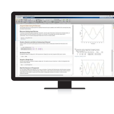 Data Acquisition Software Data Acquisition Toolbox™ The Mathworks