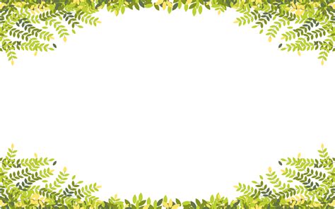 Floral Border Landscape Pngs For Free Download
