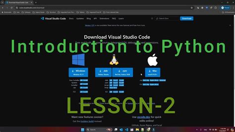 Introduction To Python Lesson 2 Urdu Youtube