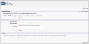 Creating A Custom Report Type In Salesforce Management
