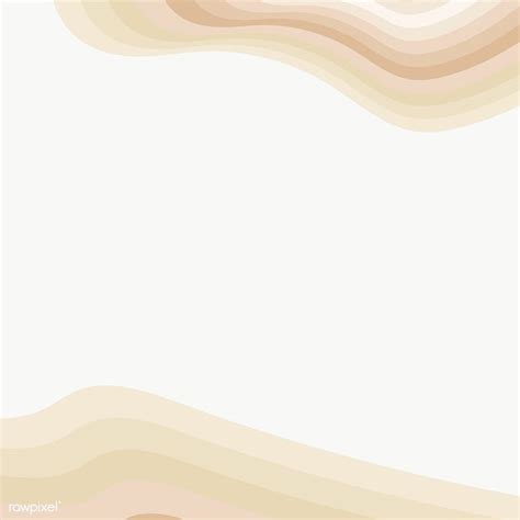 Free Beige Wavy Textured Design Element