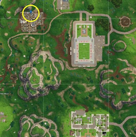 Fortnite Haunted Hills Treasure Map Location Pc Gamer