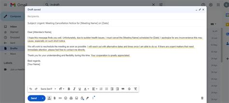 Cancel Meeting Via Email Guide Examples And Email Templates