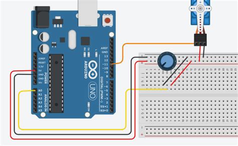 아두이노 복습 가변저항 서보모터 초음파센서 네이버 블로그