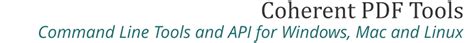 Pdf Command Line Tools And Api For Java Net C C Python And