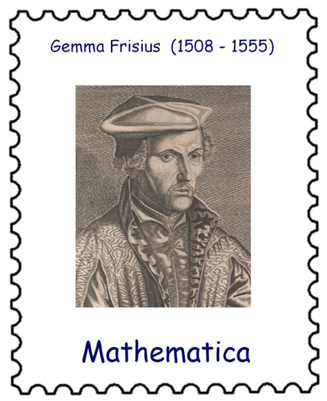 Gemma Frisius Wohltäter Spektrum Der Wissenschaft