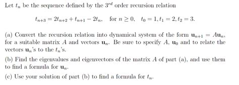 Answered Let To Be The Sequence Defined By The Bartleby