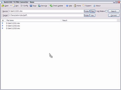 Screen Shot Batch Word To PNG Converter Word To PNG DOC DOCX To PNG Batch Converter