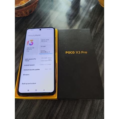 Poco X Pro Gb Bronze Global Malaysia Snapdragon Fhd Lcd Hz Refresh Rate