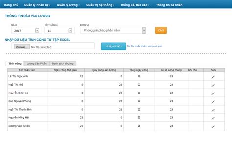 Tải đồ án tốt nghiệp quản lý nhân sự tiền lương code ASP NET có báo cáo