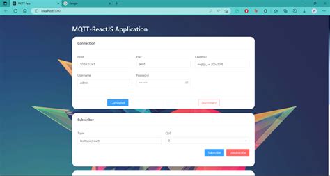 GitHub VainaviS React Mqtt Project