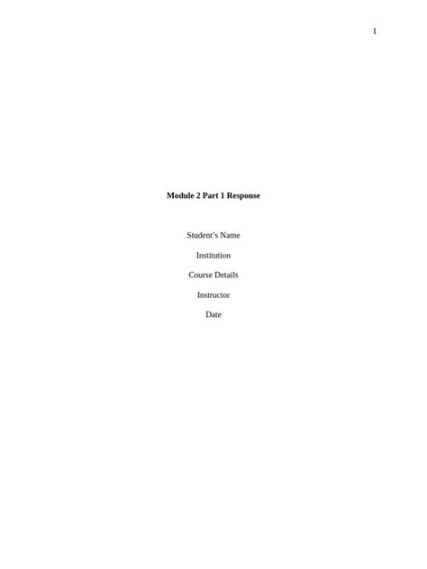 Module 2 Part 1 Response Pdf