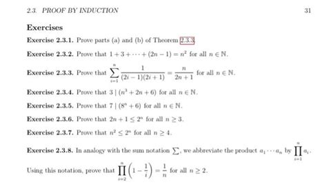 Solved Exercises Exercise 2 3 1 Prove Parts A And B Of