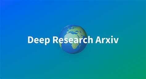 alignai deep research arxiv · discussions