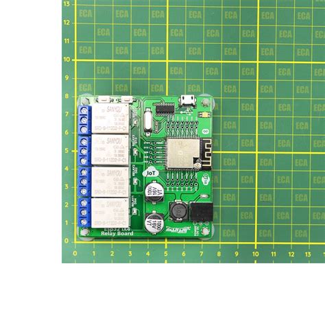 برد کاربردی صنعتی چهار رله Iot بر اساس ماژول Esp32