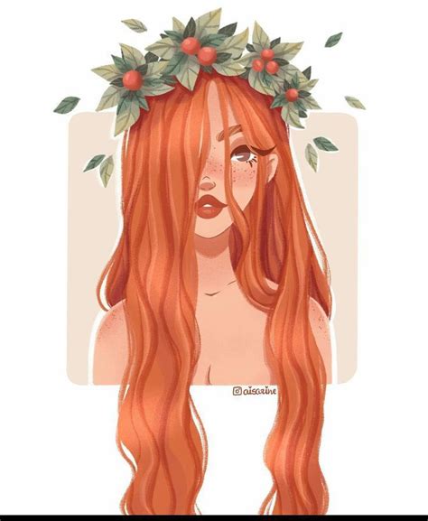 Redhead Girl Disegni Di Ragazze Disegno Di Occhi Sfondi Carini