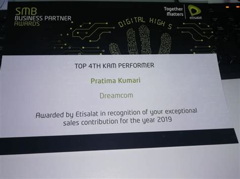 pratima kumari on linkedin top kam awards