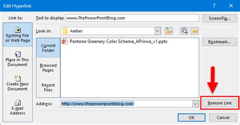 Turn Off Text Hyperlink Color The PowerPoint Blog