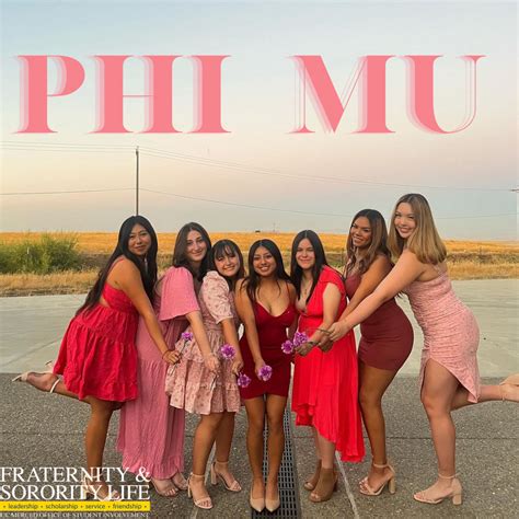 Phi Mu Fraternity And Sorority Life