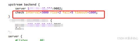 Nginx模块安装 Nginxupstreamcheckmodule（linux版）nginx Stream Check 模块 Csdn博客