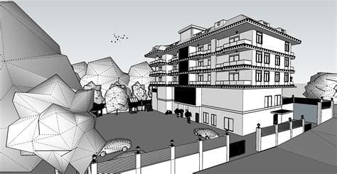 Bulding Design 3d Model Turbosquid 2296200