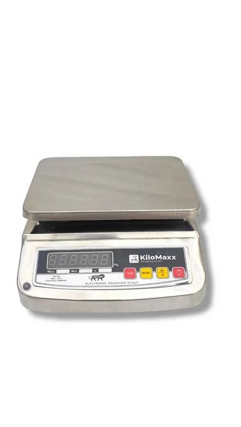 Kilomaxx Km 01 30kg Electronic Chargeable Weighing Scale With Front