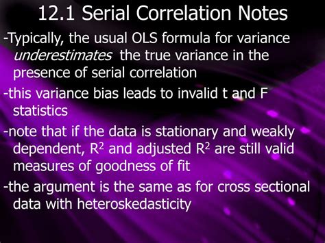 Ppt 12 Autocorrelation Powerpoint Presentation Free Download Id6784108