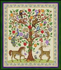 The Tree Of Life Cross Stitch Pattern