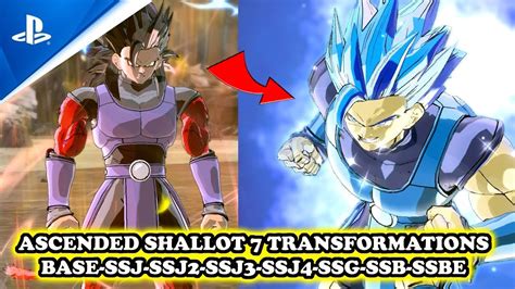 Ascended Shallot All 7 Forms [base Ssj 2 3 4 Ssg Ssb Ssbe] Dragon