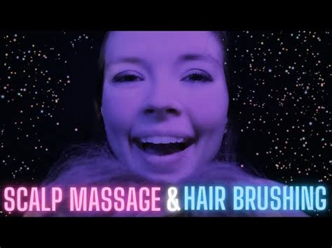 ASMR Aggressive and Fast Scalp Massage & Hair Brushing