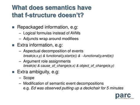 Ppt Issues In Computational Linguistics Semantics Powerpoint Presentation Id 4652800