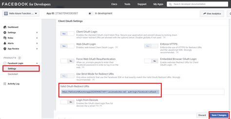 Configure Facebook Login On Your Azure Function App With App Service