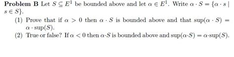 Real Analysis Bounded Above Suprema Mathematics Stack Exchange
