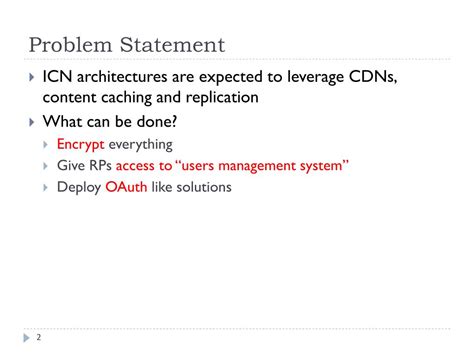 Ppt Access Control Enforcement Delegation For Information Centric Networking Architectures