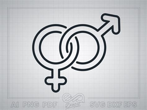 Sex Symbols Svg Gender Symbol Svg Female Sign Svg Etsy