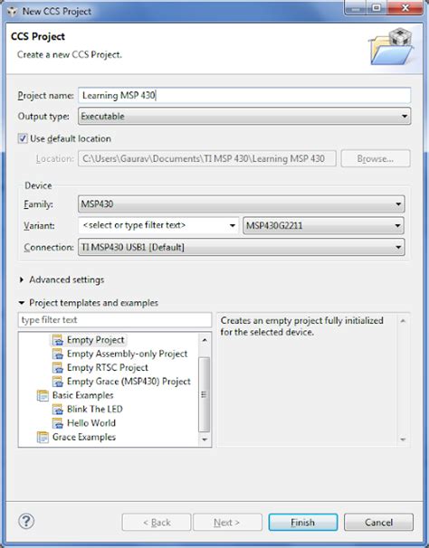 Embedded Engineering Beginning MSP Microcontroller With Launch Pad