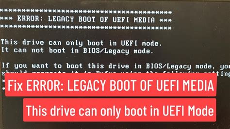 Solución Modo Uefi Necesario Para Arrancar Unidad Descarga Rufus Y