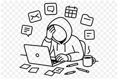 Freelancer With Digital Notifications Graphic By Muhammadimu2322