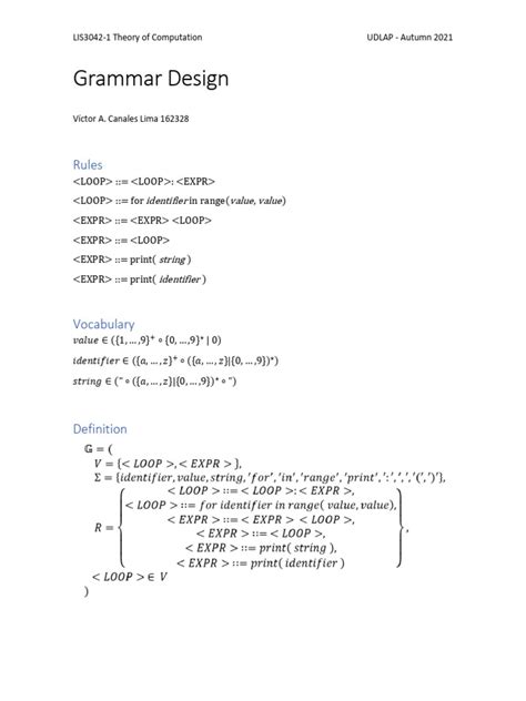 Grammar Design 162328 Pdf