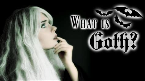 What Does It Mean To Be Goth ☠ Gothic People Explained ☠ All About Goth Subculture ☠