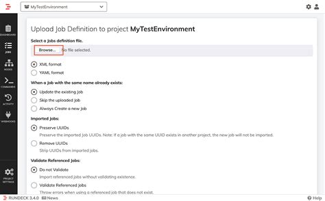 Use Rundeck Example Jobs