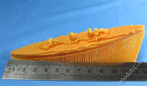 Modelsua Ships Boats Submarines 1 1200 Sms Blucher 1 1200 Metallic Details Mdr1200 01