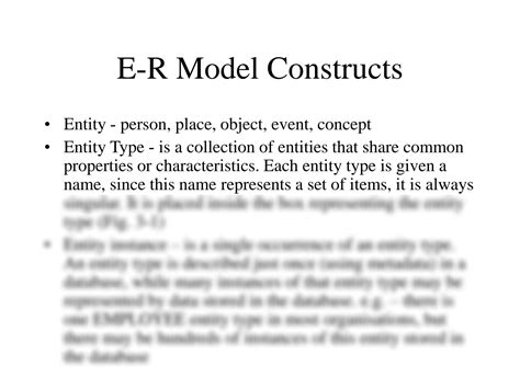 solution the entity relationship model and conceptual data modeling