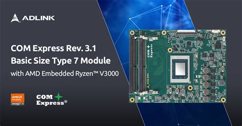 Adlink Introduces Com Express Type 7 Module With The Best Performance