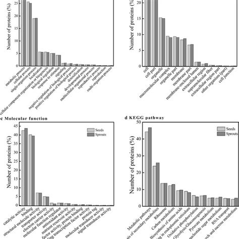 Go Classification And Kegg Pathways Of Proteins In Mung Bean Seeds And